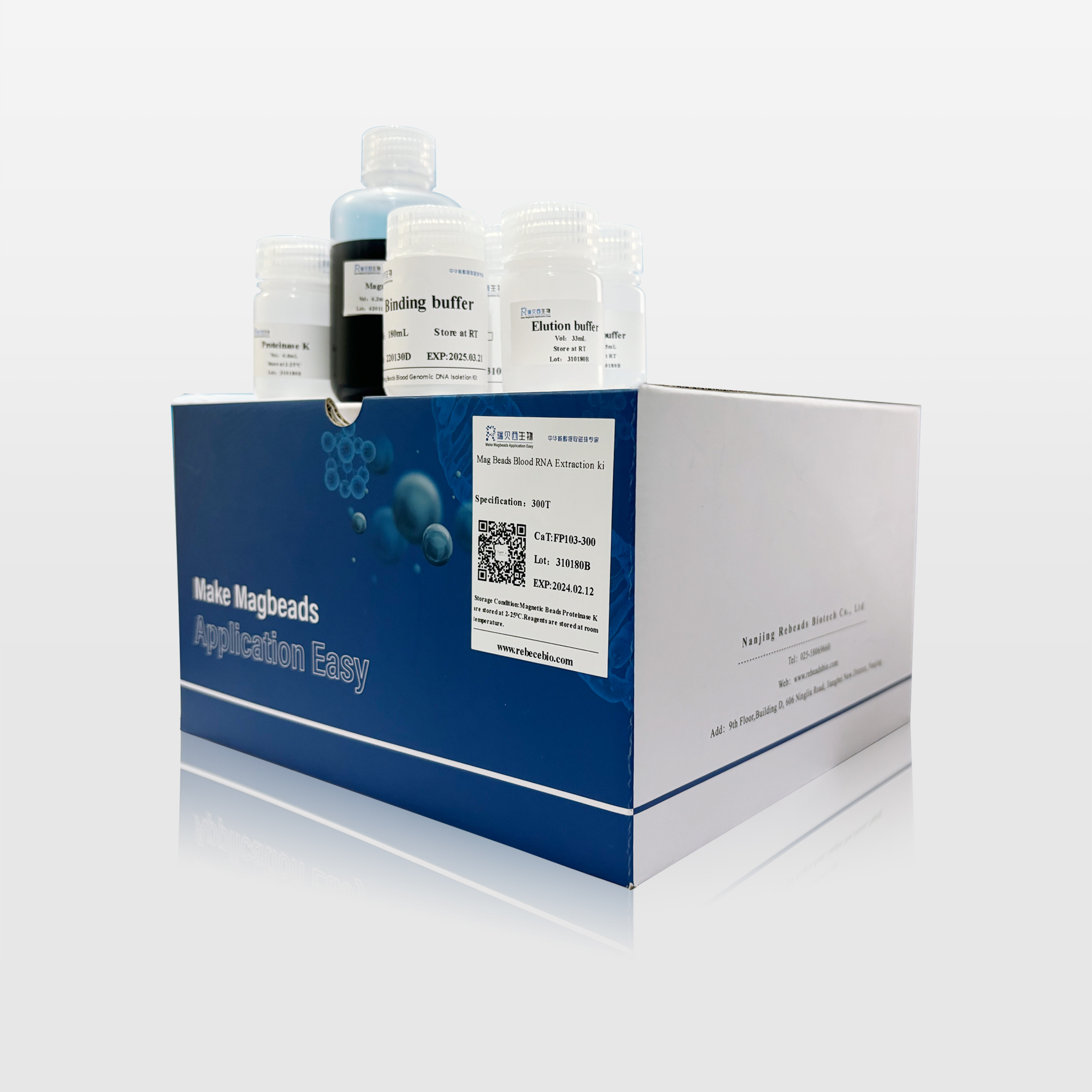 Mag Beads Whole Blood RNA Extraction Kit For Extracting RNA From Fresh ...